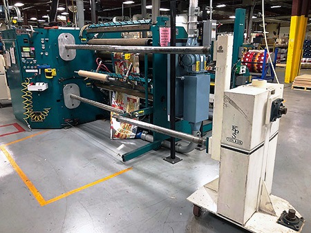 DUSENBERY Duplex Center Slitter, Model 835 SR,