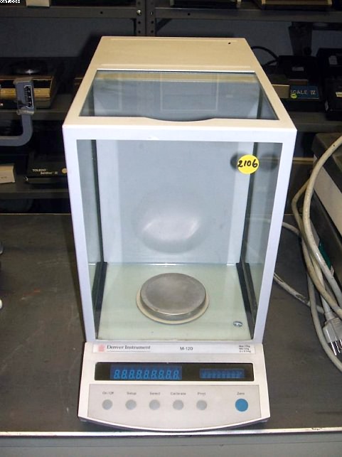 DENVER INSTRUMENTS Model M-120 Analytical Balance,