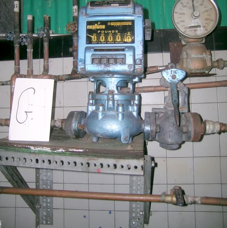 NEPTUNE Water Meter Model 432, direct reading register,