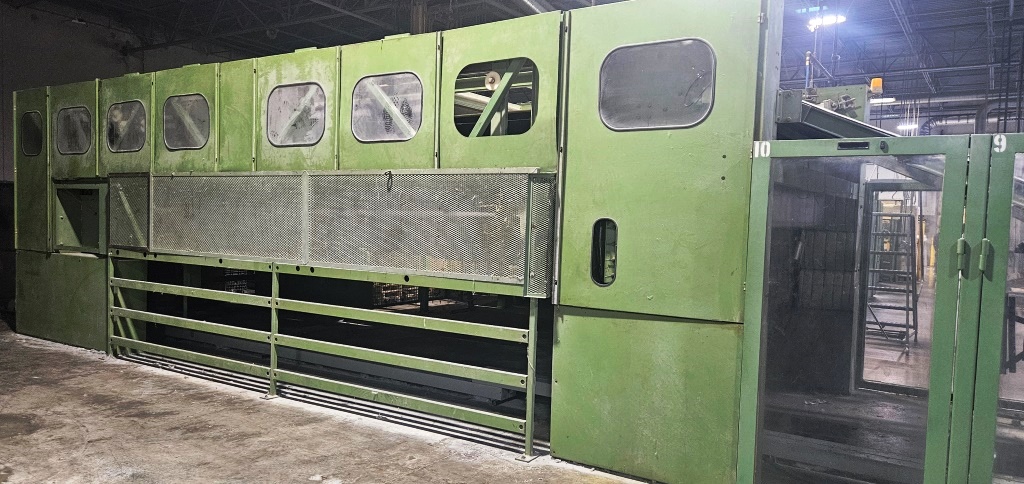 AUTEFA Crosslapper, type 190 58, 2.5 x4 meter, 120 MPM, 1998 yr,
